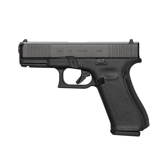 Glock 45, 4" Black, 17 rd, Modular Optic System - Ron Shirk Shooting ...