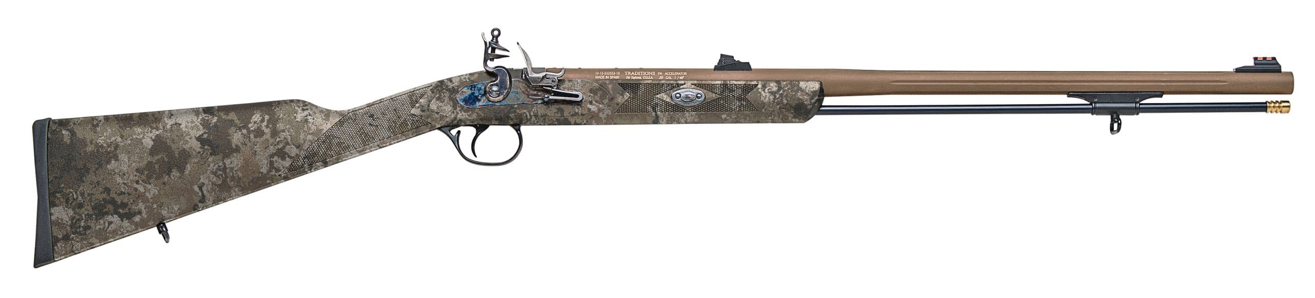 Traditions PA Pellet Ultra Light 50cal Flintlock, Veil Wideland Camo ...